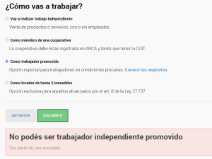 Guia de Monotributo trabajador promovido - CPN Gustavo Rojas